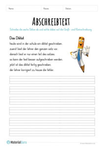 Abschreibtexte - MaterialGuru
