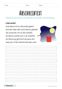 Abschreibtexte - MaterialGuru