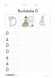 Buchstabe D - MaterialGuru