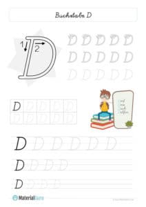 Buchstabe D - MaterialGuru