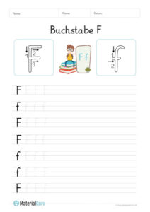 Buchstabe F - MaterialGuru