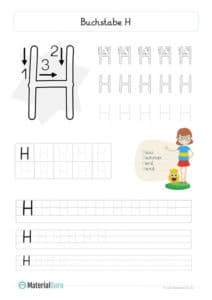 Buchstabe H - MaterialGuru