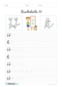 Buchstabe H - MaterialGuru