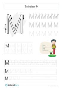 Buchstabe M - MaterialGuru