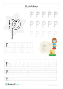 Buchstabe P - MaterialGuru