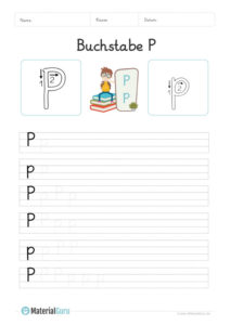 Buchstabe P - MaterialGuru