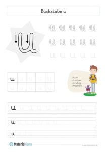 Buchstabe U - MaterialGuru