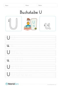 Buchstabe U - MaterialGuru