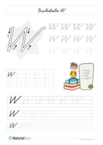 Buchstabe W - MaterialGuru