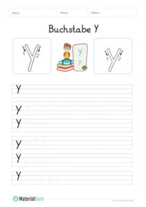 Buchstabe Y - MaterialGuru