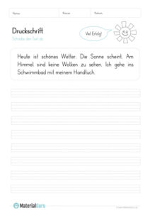 Druckschrift - MaterialGuru