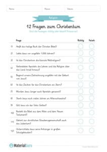 Christentum - MaterialGuru