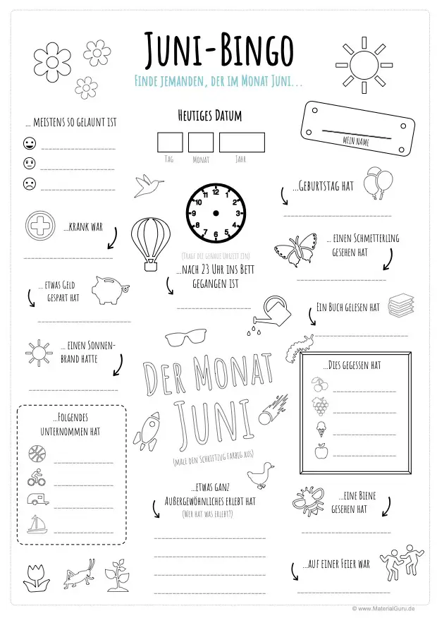 Der Juni - MaterialGuru